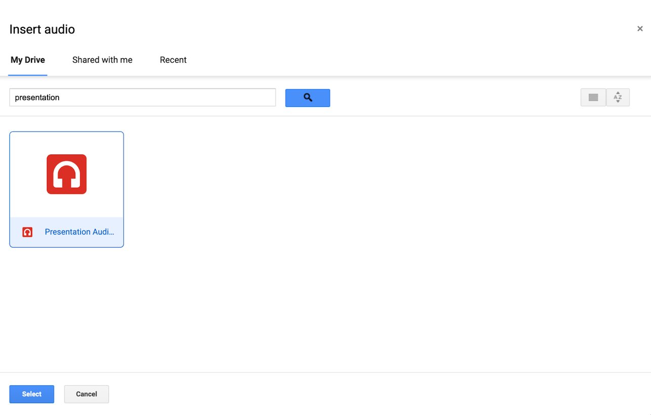 How to Add Audio to Google Slides: Step by Step with Screenshots