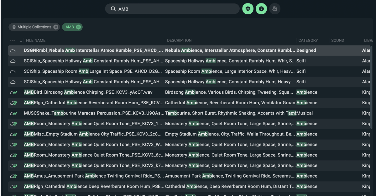 SoundQ Update: Partial Word Matching, Search & Database Improvements