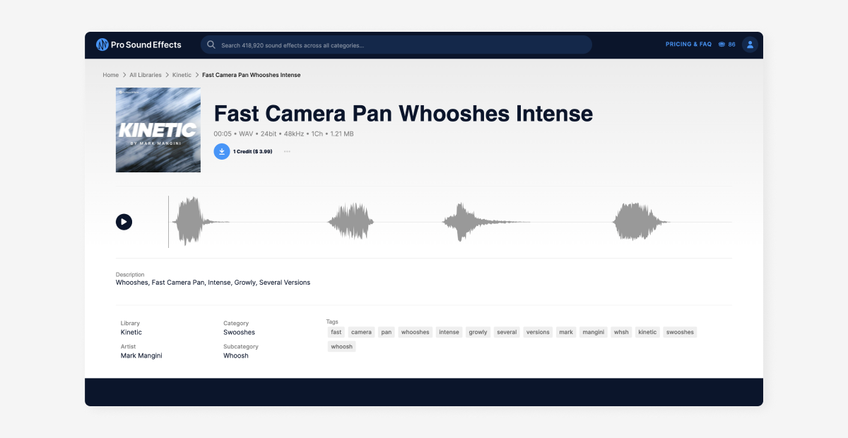 Now in Beta: Introducing the New Pro Sound Effects Experience