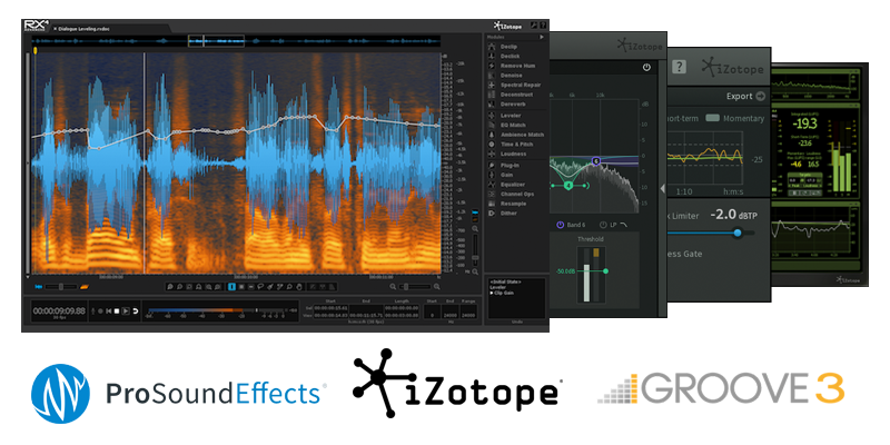 PSE Library Included in iZotope RX Post Production Suite