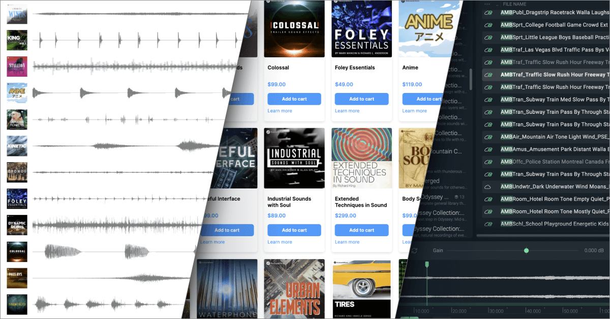 Introducing the New Pro Sound Effects Website