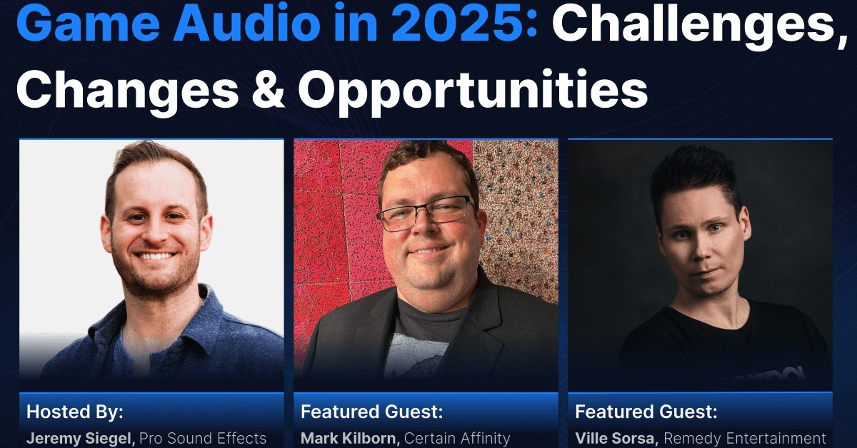 Game Audio in 2025: Challenges, Changes, and Opportunities